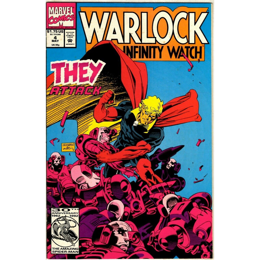 Warlock & the Infinity Watch 4 6 8 (1992) Thanos, Warlock, Gamora, Drax ...