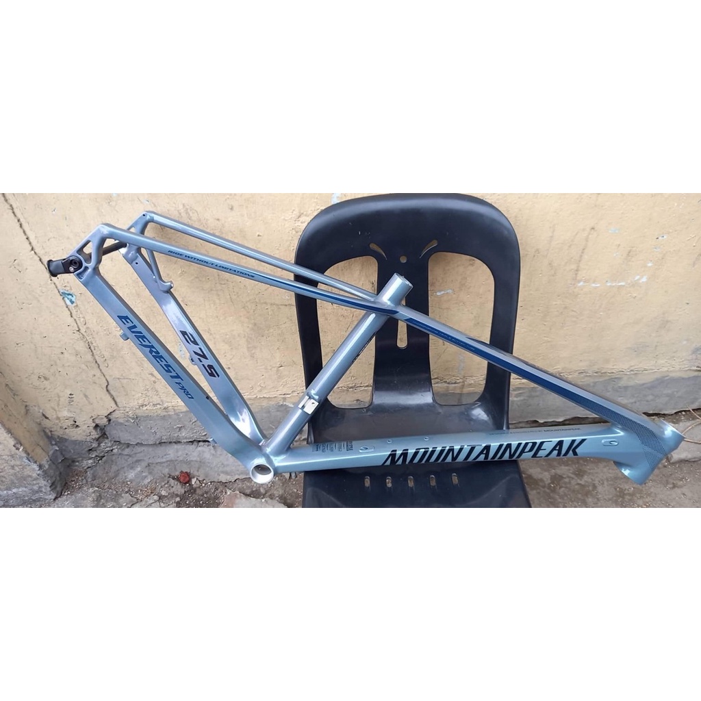 AUTHENTIC MOUNTAIN PEAK FRAME EVEREST PRO 27.5 LARGE MATT BLACK RED FOR ...