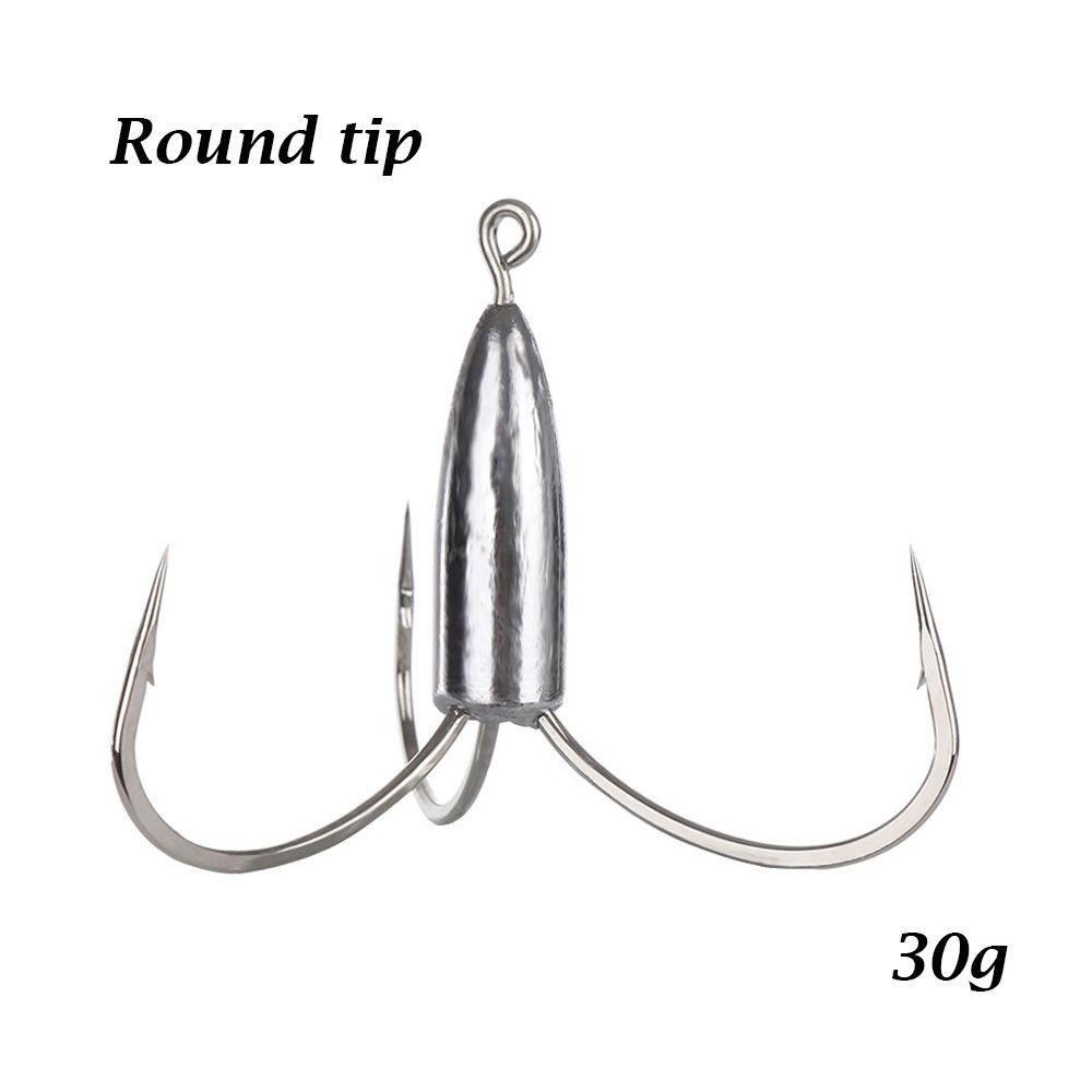 LETTER Outdoor Lead Sinker Weight Fishhook Sharp Durable Head Fishing ...