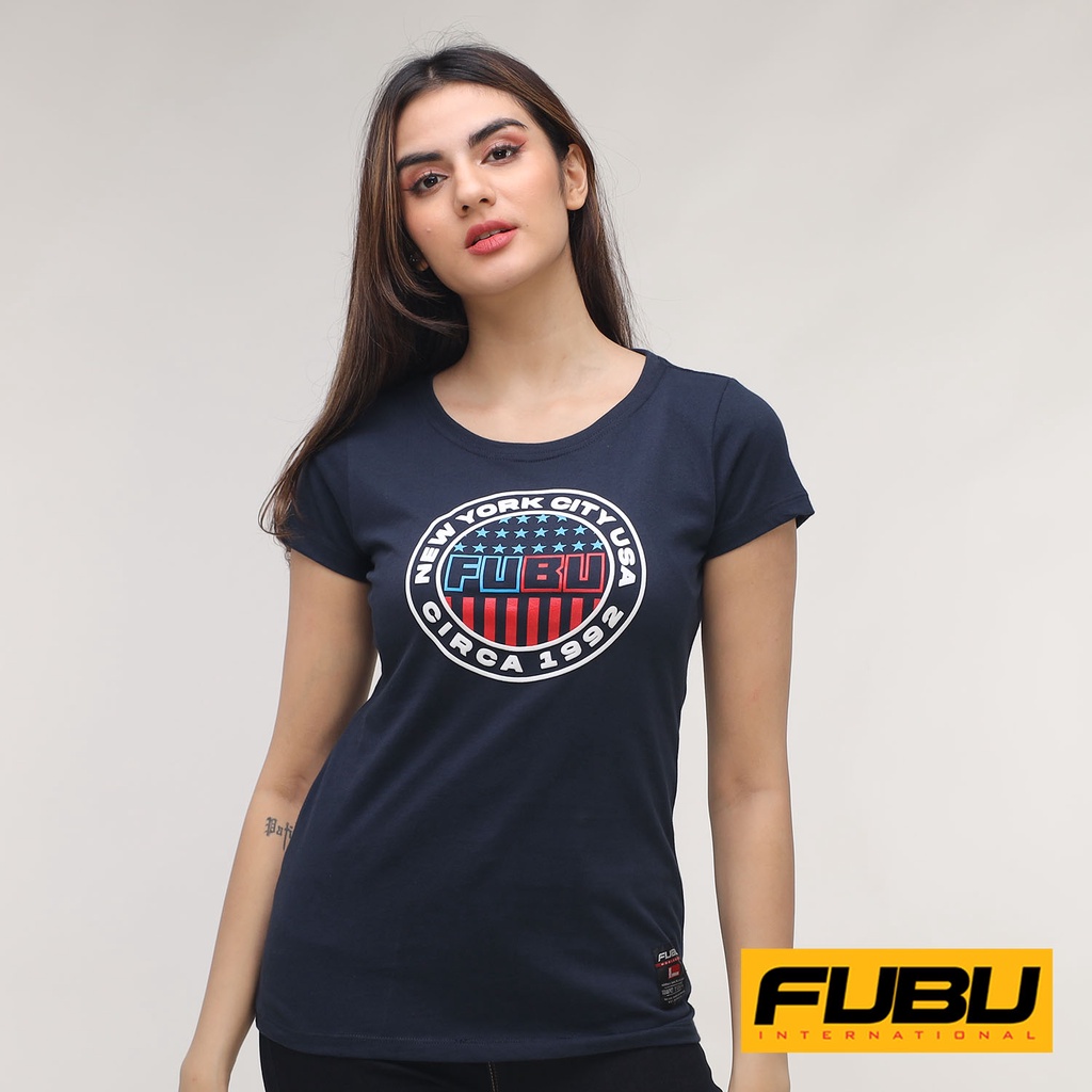 Fubu Girls Round Neck Suede QGT25-0071 (Navy Blue) | Shopee Philippines