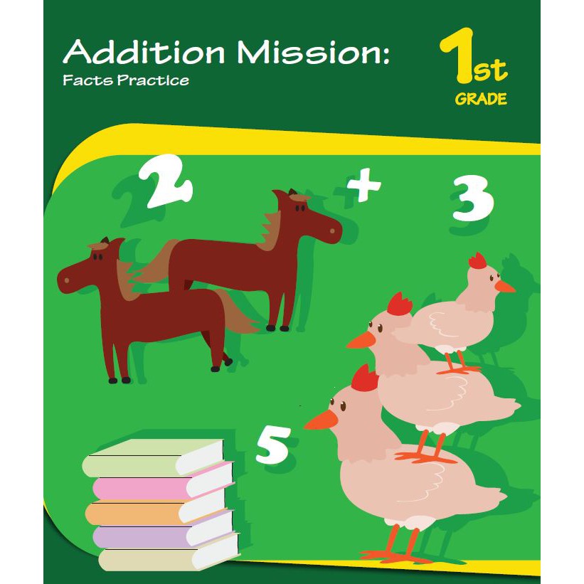 Grade 1 Math Activity Workbook: Addition Facts (21 pages) | Shopee ...