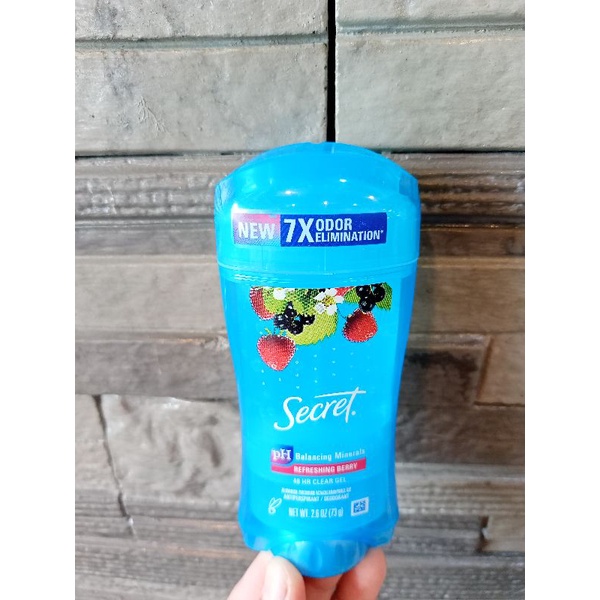 Secret Balancing minerals Clear Gel | Shopee Philippines