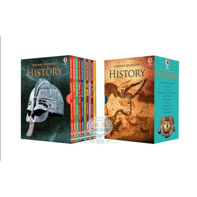 Usborne Beginners History Collection Box Set of 10 Books | Shopee ...