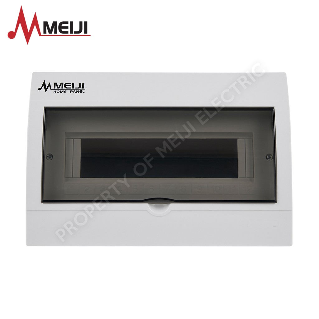 Meiji Home Panel 12 Ways All Plastic Board Box Map-12 | Shopee Philippines