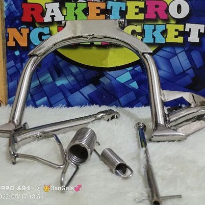 YAMAHA AEROX 155 V1 SET STAINLESS SIDE&CENTER STAND WITH SPRING &AXLE ...