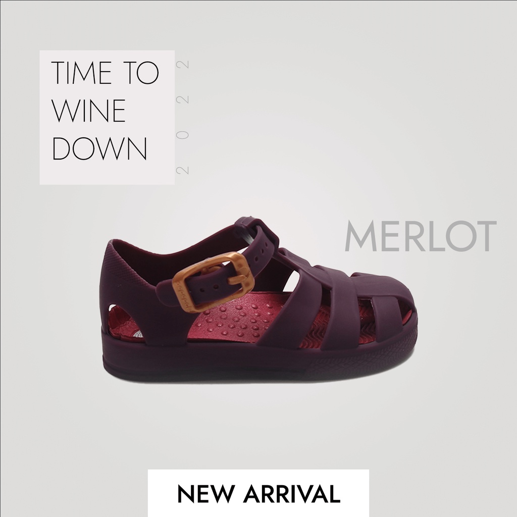 Popo Pals Merlot Kooshi Play Kids Sandals for Boys and Girls | Shopee ...