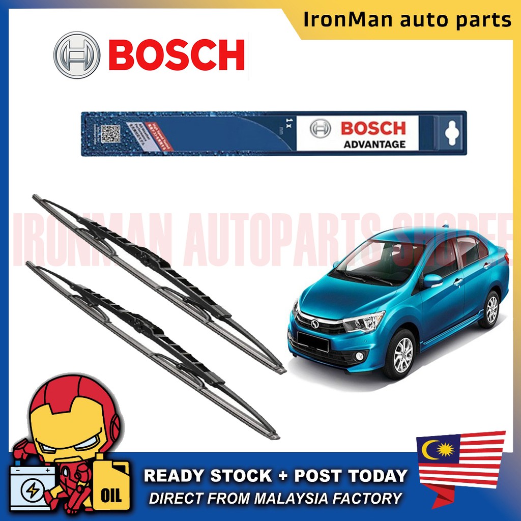 BOSCH AUTOMOTIVE CAR WINDSCREEN WIPER PERODUA BEZZA ADVANTAGE WIPER ...