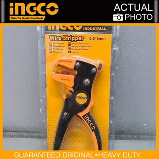 Ingco HWSP15608 Industrial Wire Stripper Pliers 0.5-6mm _H | Shopee ...