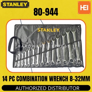 STANLEY 80-944 Combination Wrench Set 8mm to 32mm 14pcs Set | Shopee ...