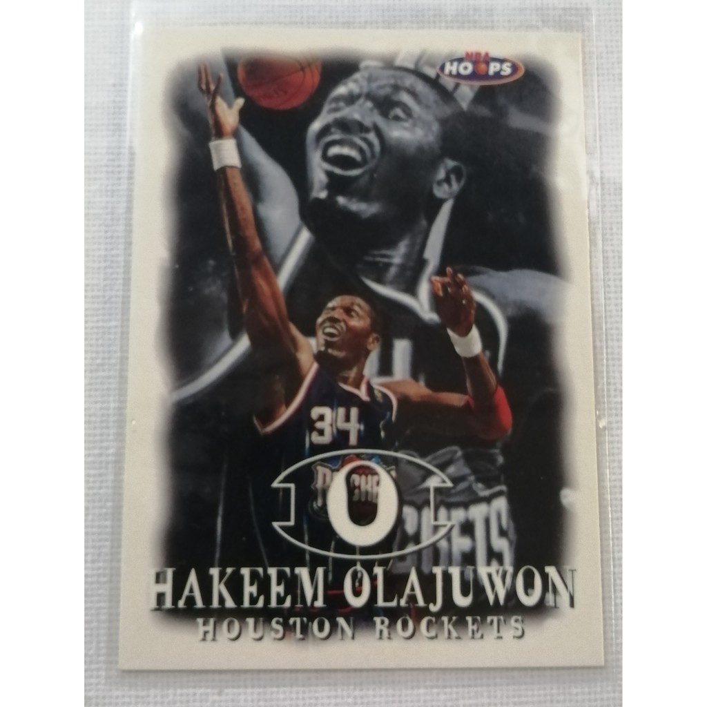 Hakeem Olajuwon NBA Card (Part 1)(90s)(Check Variations)(Instant ...