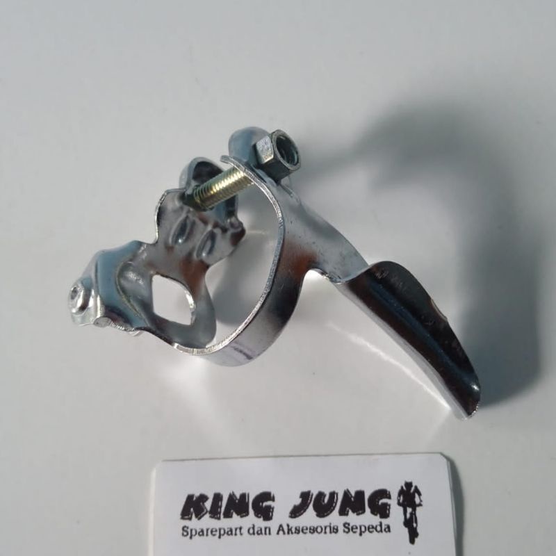 Old school racing bicycle Cable line clamps, Vintage RD/FD downtube ...