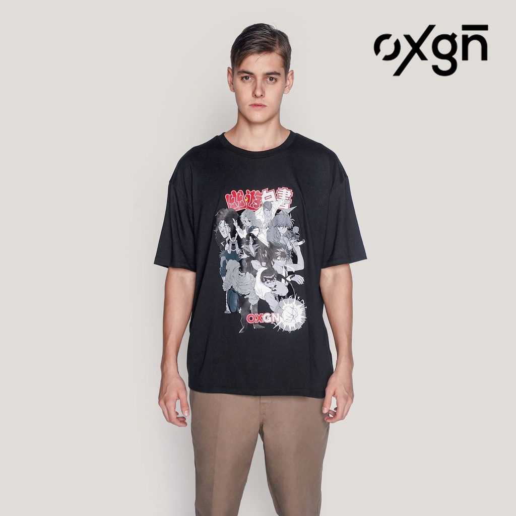 OXGN YuYu Hakusho Unisex Graphic T-Shirt For Men And Women (Black ...