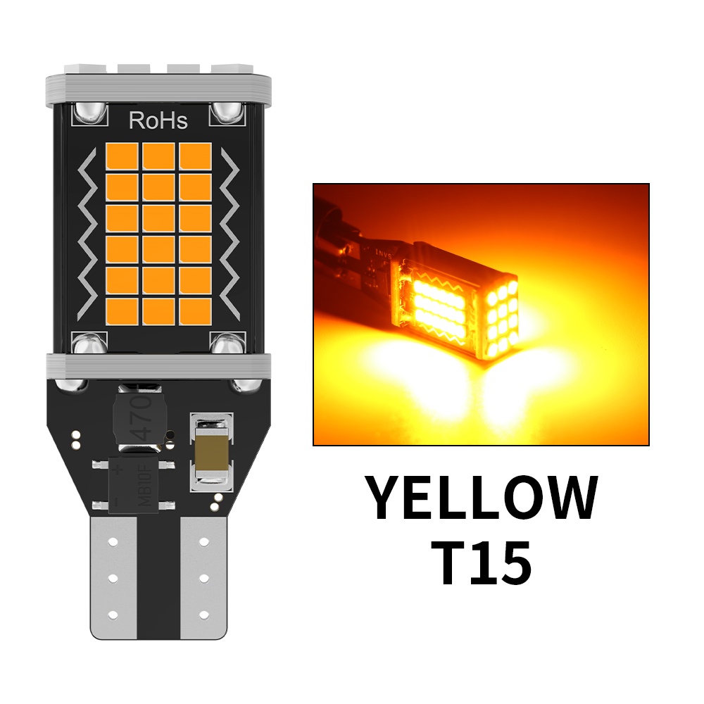 (2PCS) T15 LED Bulb 2016 48SMD Car Replacement Parking Light Reversing ...