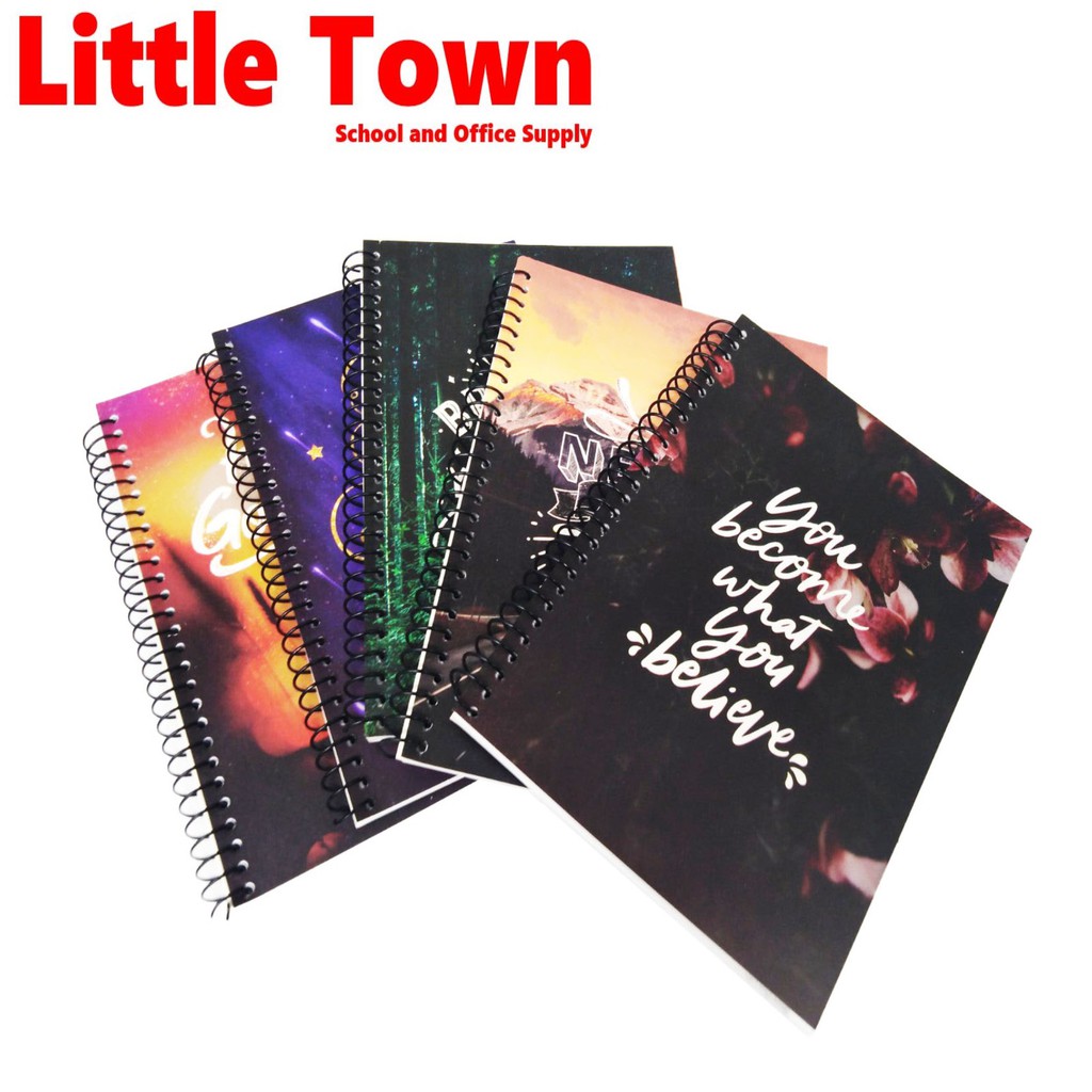 5 Pads Advance Spring Leaf Brightside Spiral Notebook 60gsm (5" X 7 ...