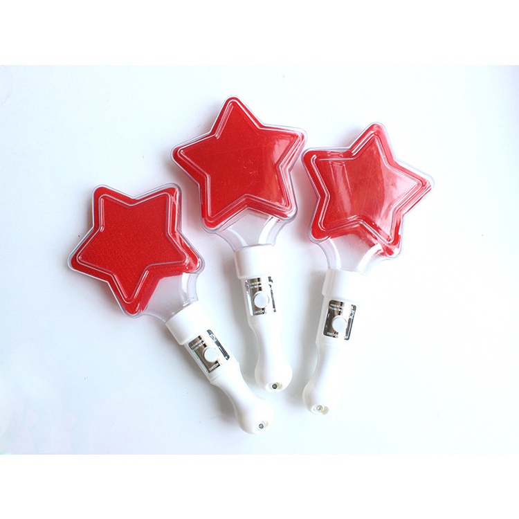 Star Light Stick LED Pentagram Glow Stick Concert Party Cheer | Shopee ...