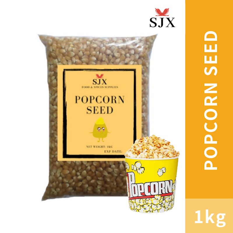 1kg Popcorn Kernel/Popcorn Seed - Cinema Snacks ️Spice ️S1 | Shopee ...