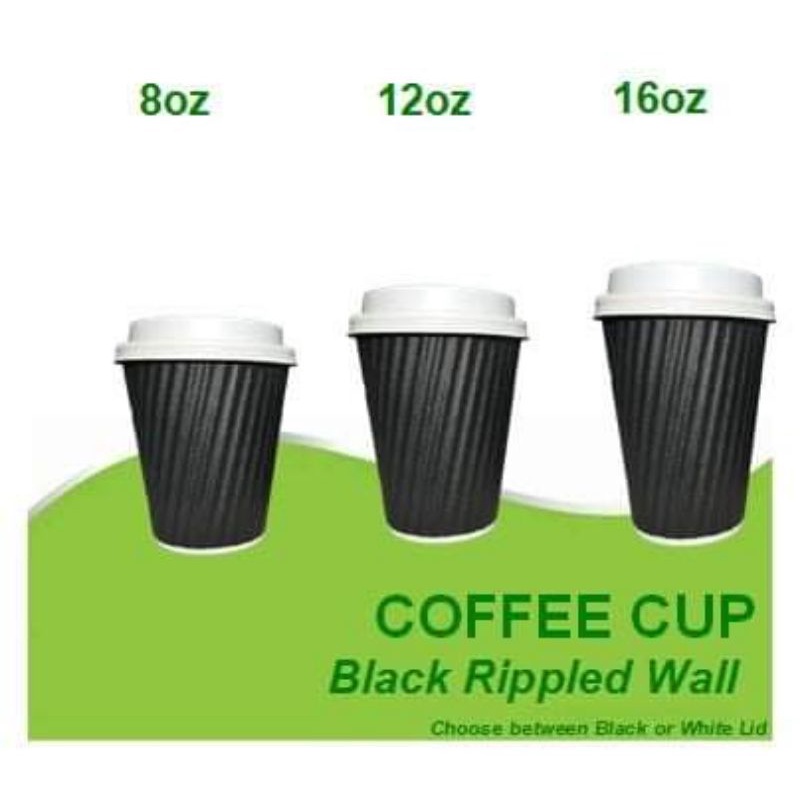 ECO Coffee Cups w Lid 25s (Multiple Colors) | Shopee Philippines