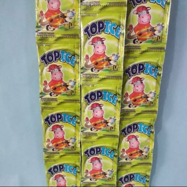 Top ice melon flavor per pack contains 10 sachets | Shopee Philippines