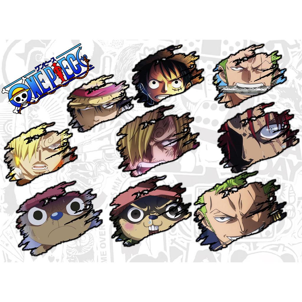 Scratch Sticker ONE PIECE - Vinyl Waterproof Sticker | Shopee Philippines