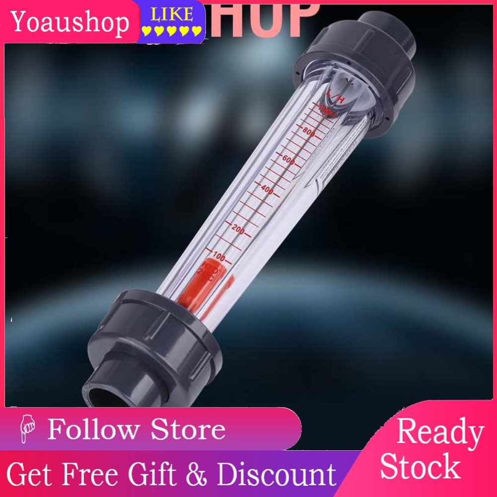(Seller Recommend) LZS-15 Plastic Liquid Water Flowmeter Piping Type ...