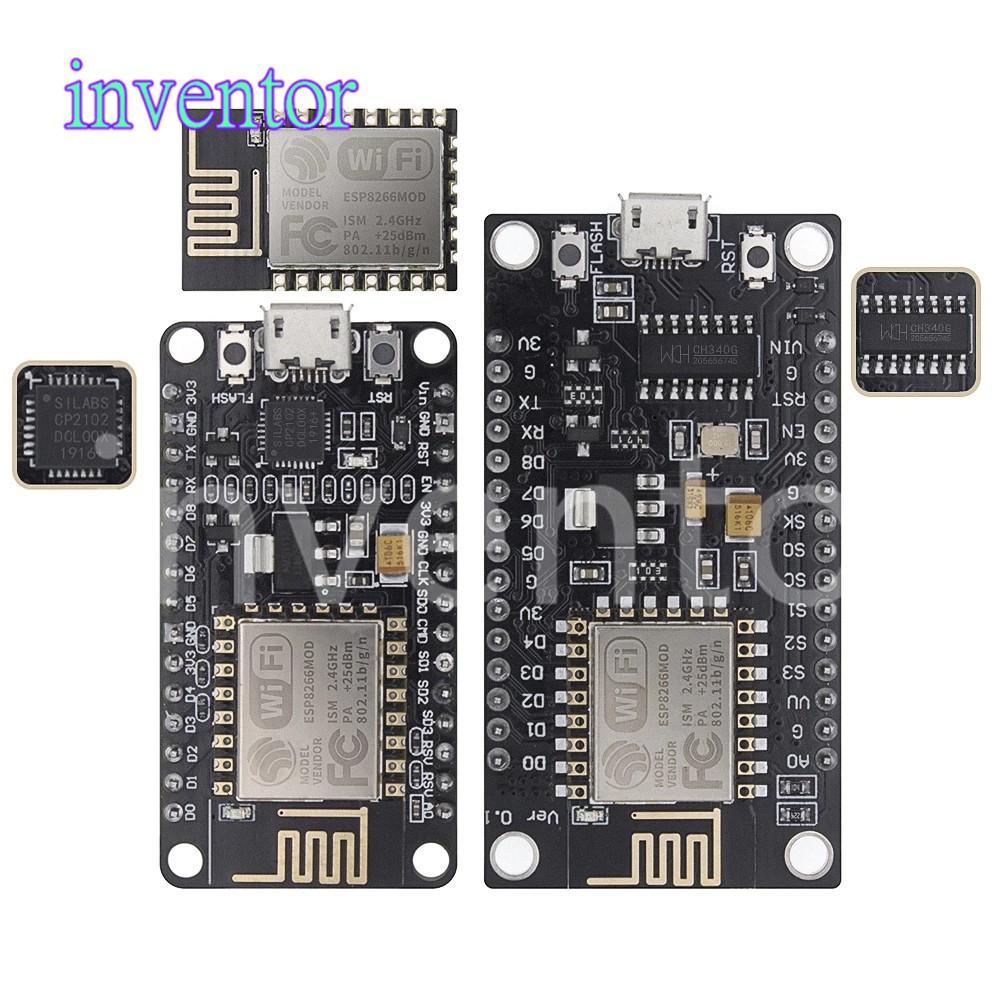 Wireless module CH340/CP2102 NodeMcu V3 V2 Lua WIFI Internet of Things ...
