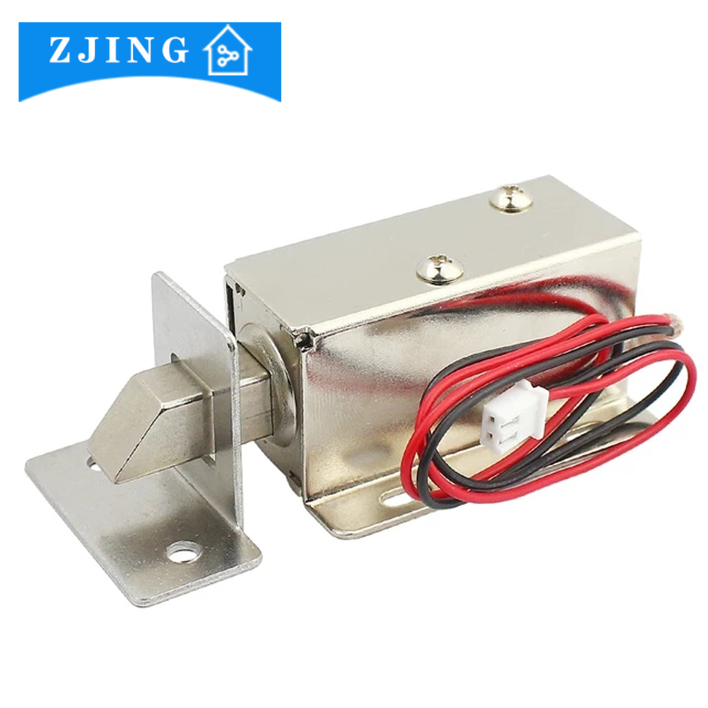 DC12V electric control lock small electronic lock mini electric bolt lock solenoid door lock ...