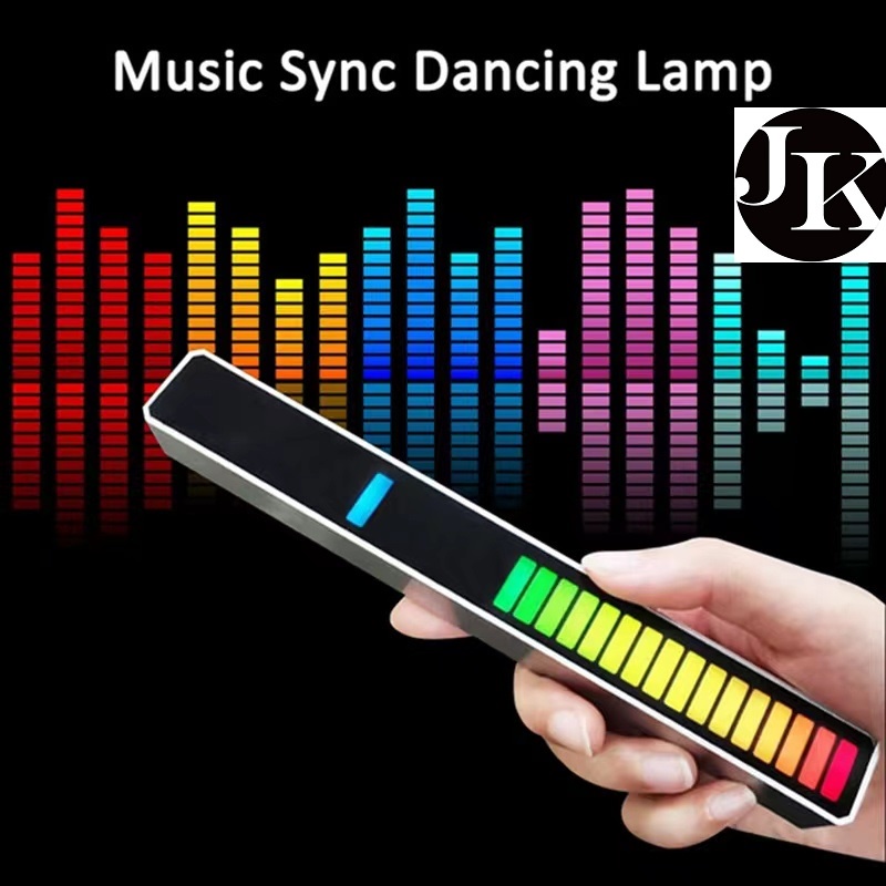 JK RGB Music rechargeable Light Rhythm Recognition Light Sound Control ...