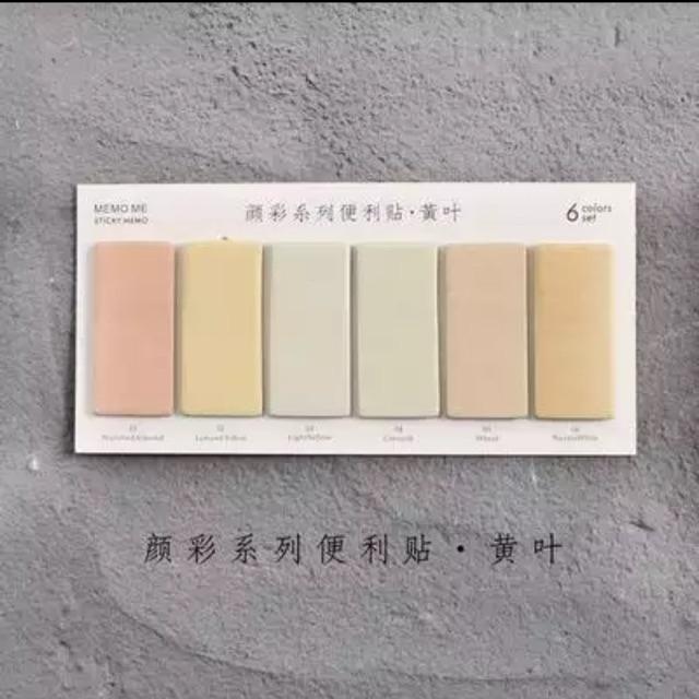 Rectangular Ombre Gradient Sticky Notes | Shopee Philippines