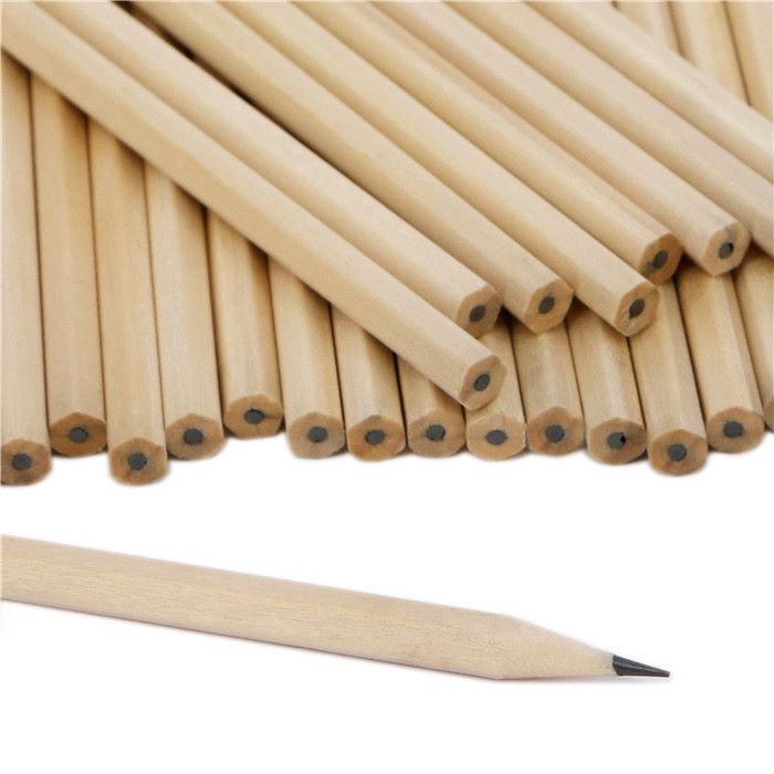 1pcs HB pencil hexagon log pencil for primary school students | Shopee ...