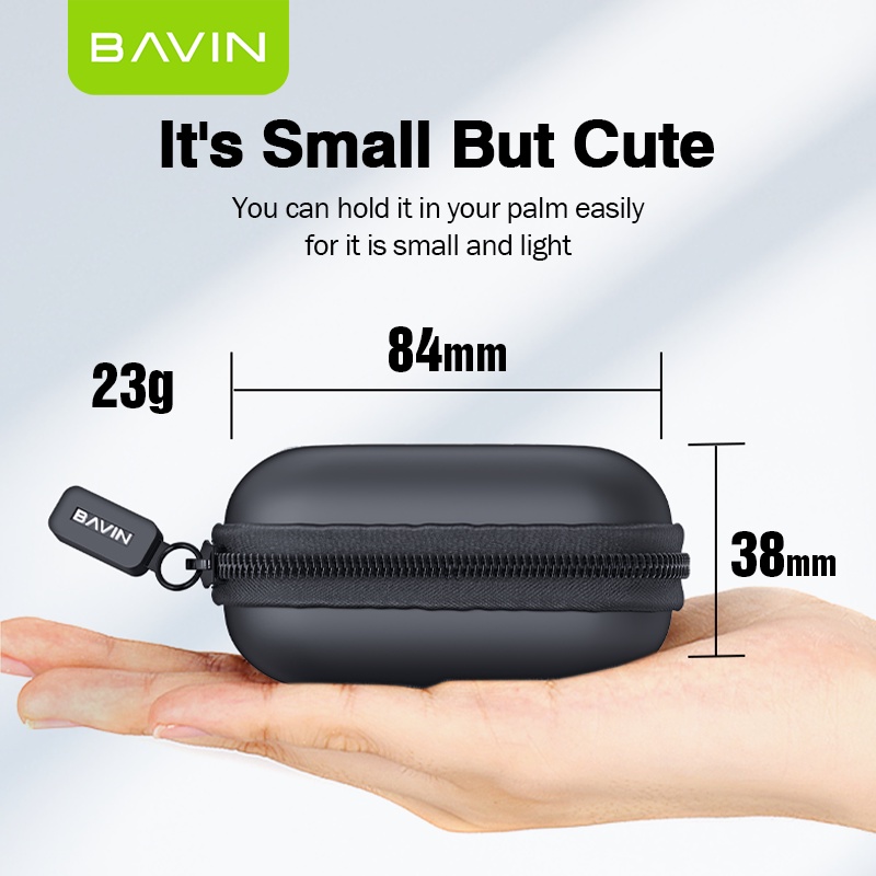 BAVIN BE08 Mini Storage Case for Mobile Accessories Chargers / TWS ...