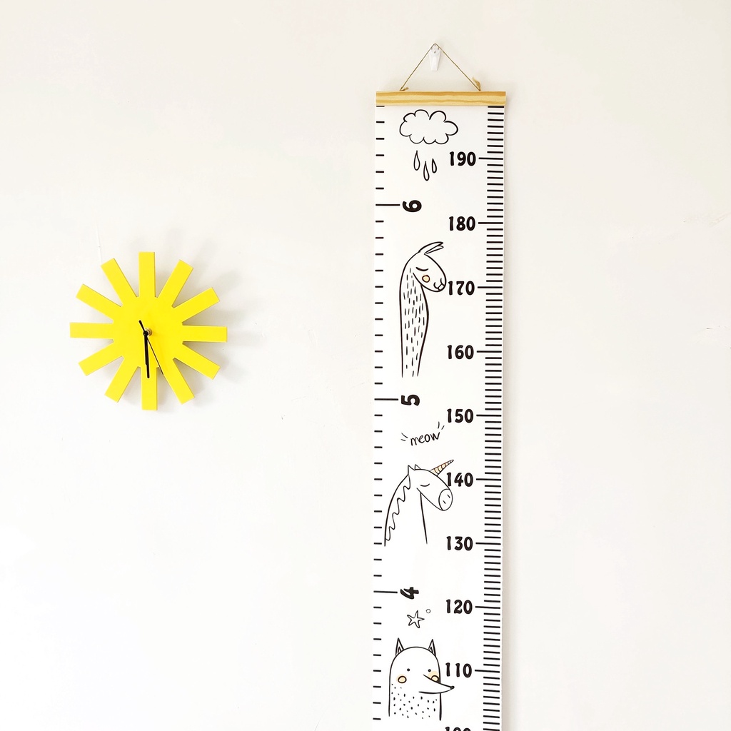 Growth Chart for Kids Baby Wall Growth Chart Portable Removable Height ...
