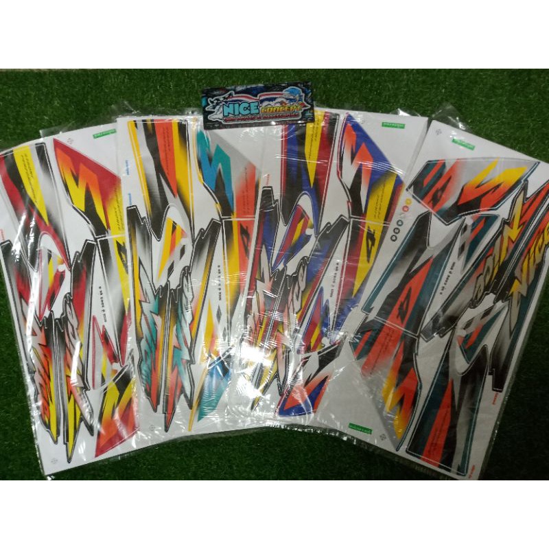 Nice110, Xrm110 decals original thailand made no faded | Shopee Philippines