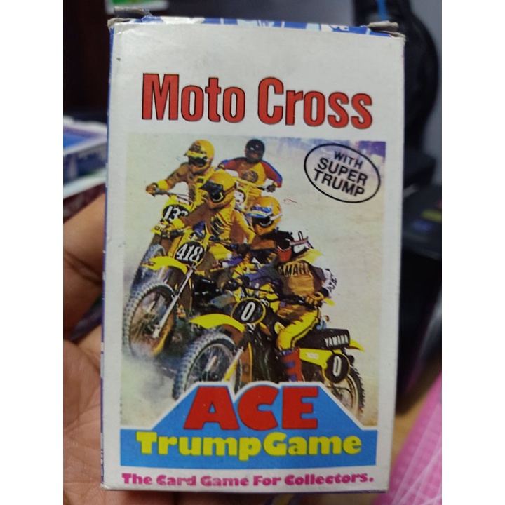 MOTO CROSS VINTAGE SUPER ACE TRUMP CARDS | Shopee Philippines