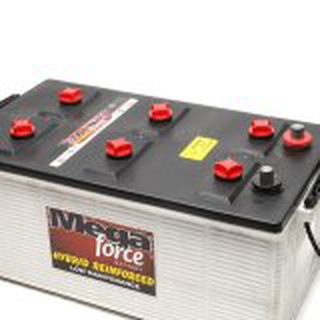 Mega Force 8D N200 200H52 (200AMPS) Low Maintenance Automotive Battery ...