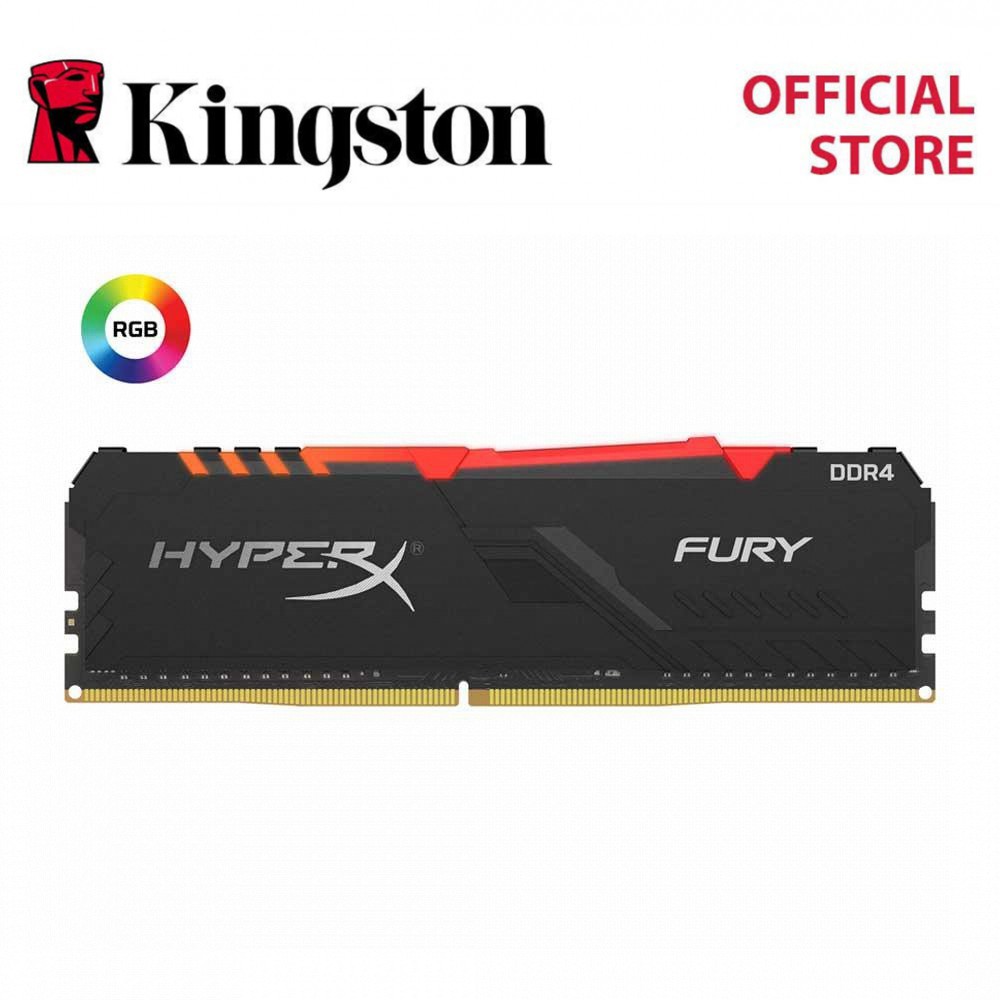 Kingston HyperX Fury RGB 8GB 3200MHz DDR4 CL16 Desktop Memory (HX432C16FB3A/8) | Shopee Philippines