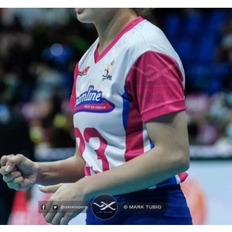 PVL Jersey Volleyball for Women Galanza T Shirt #23 Jersey 23 Creamline ...