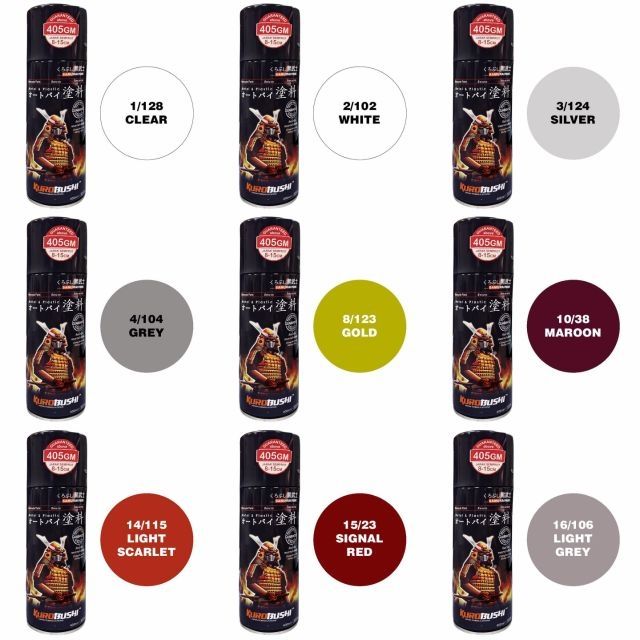 Samurai Paints (Standard Colors) | Shopee Philippines