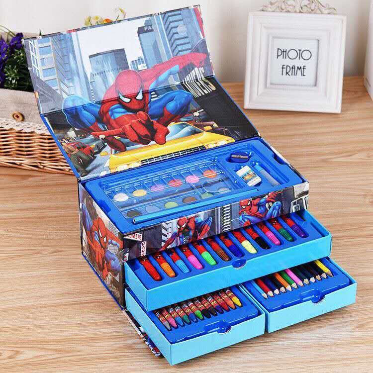 54 pcs Coloring set Painting set Color Set Water Color Pen Crayon ...