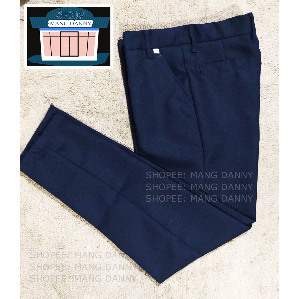 Security Guard Pants NAVY BLUE SLACKS FOR MEN blue slacks uniform ...