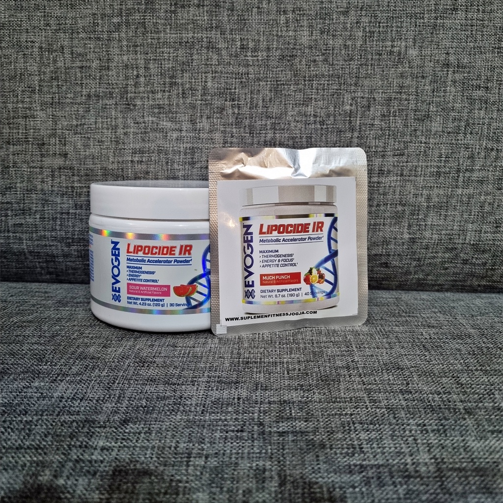 Evogen LIPOCIDE IR 1 Serv Serving Trial Pack Extreme Fatburner Hani ...