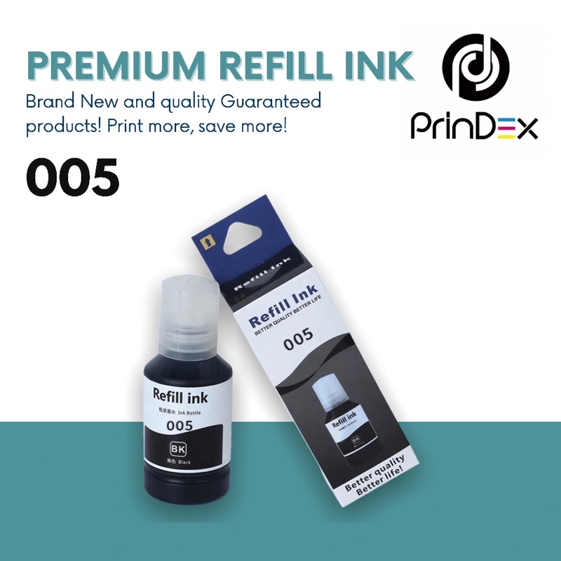 PrinDex 005 Refill Ink compatible with M1100 M112 Printer 127ML ...