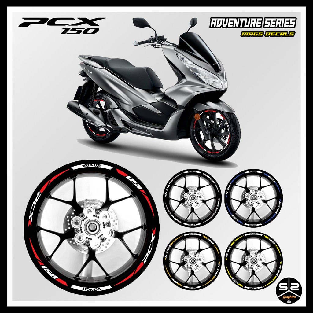 Honda PCX Mags Decals - Adventure Series | Shopee Philippines