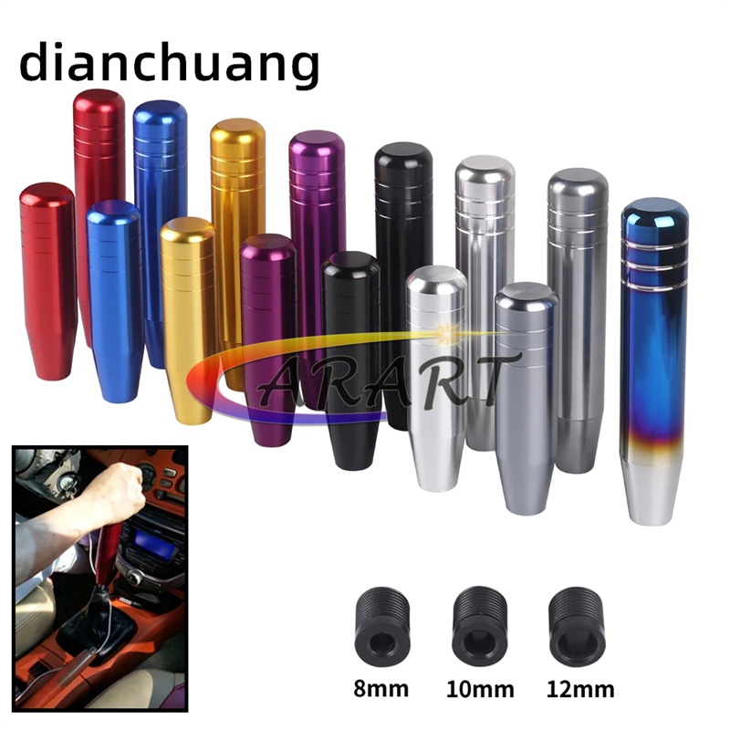 Universal Colorful Aluminum Shift Knob 13CM 18CM Racing Gear Knob ...