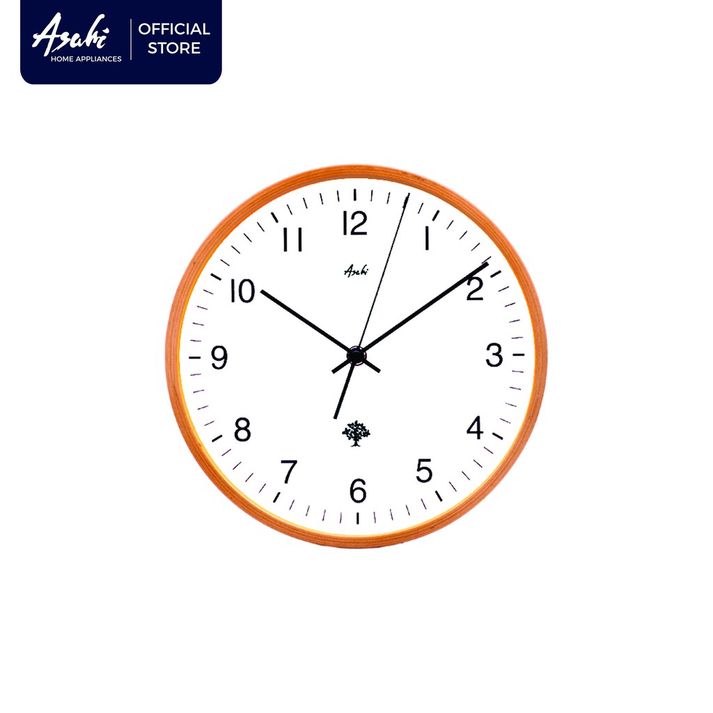 Asahi W 7004 Round Wall Clock 10 inches | Shopee Philippines