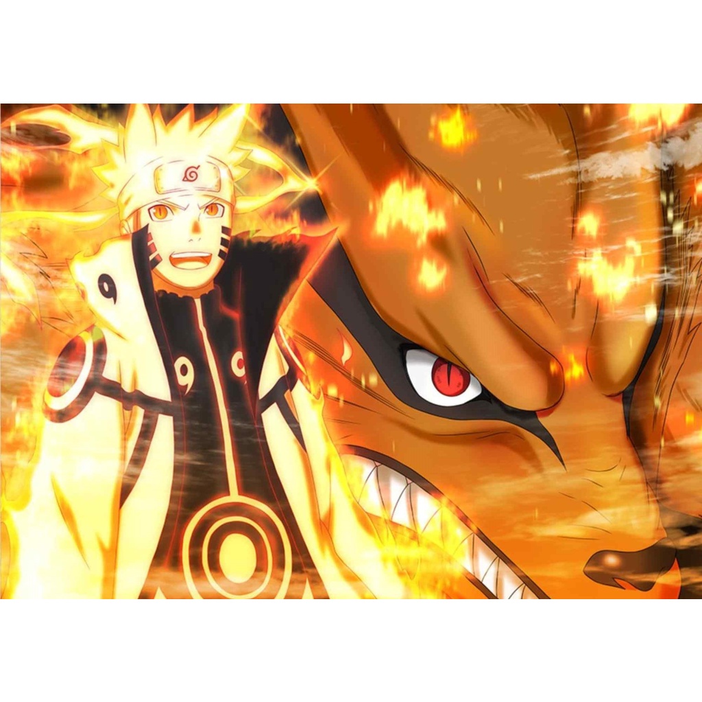 Naruto Shippuden Anime Poster A4 Size | Shopee Philippines