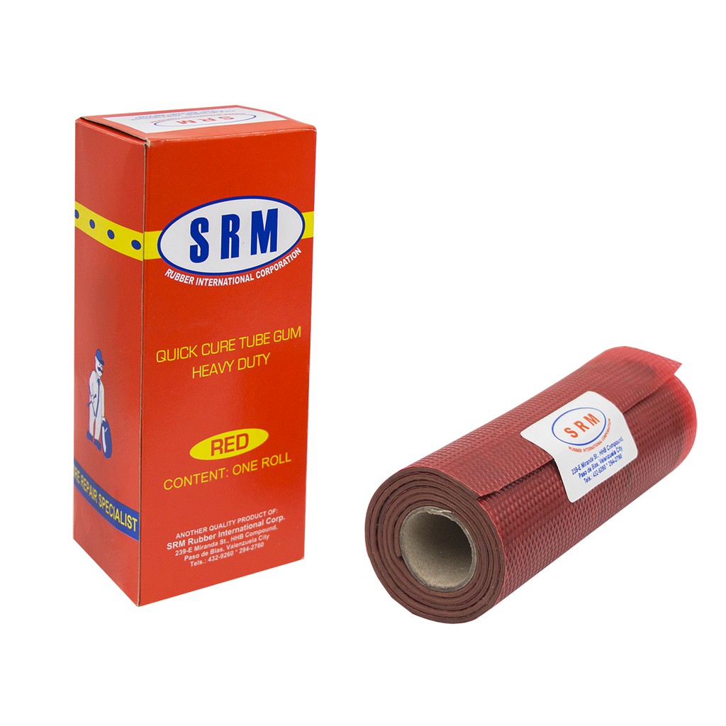 SRM Quick Cure 4 Types Vulcanizing Gum | Shopee Philippines