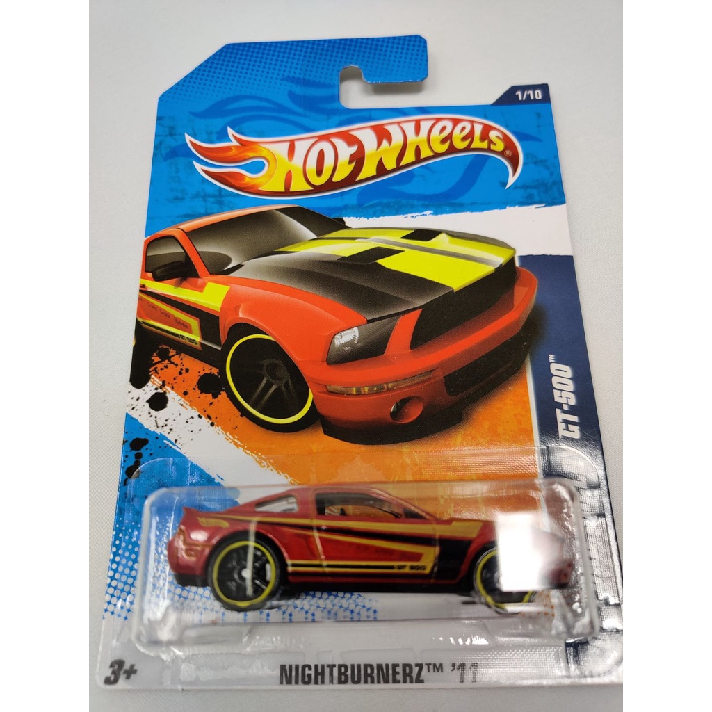Hot Wheels - Kmart Exclusive - Nightburnerz - '07 Ford Shelby GT-500 ...