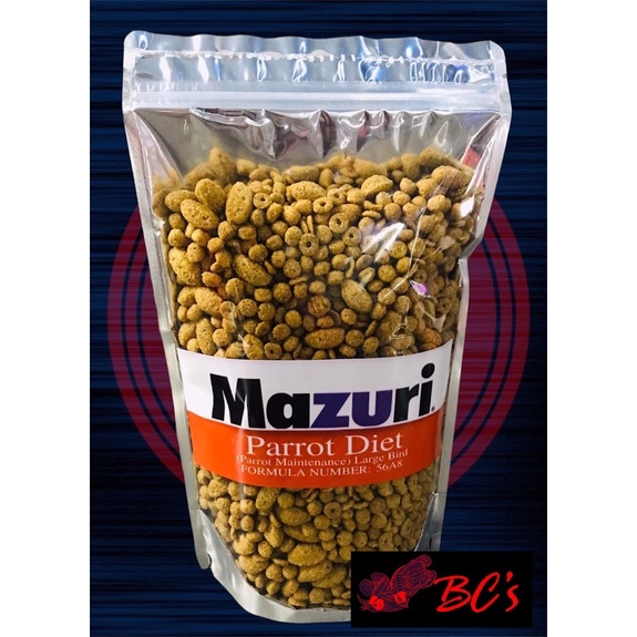 Mazuri Parrot Diet / Large Bird Diet (Parrot Maintenance) 56A8 ...