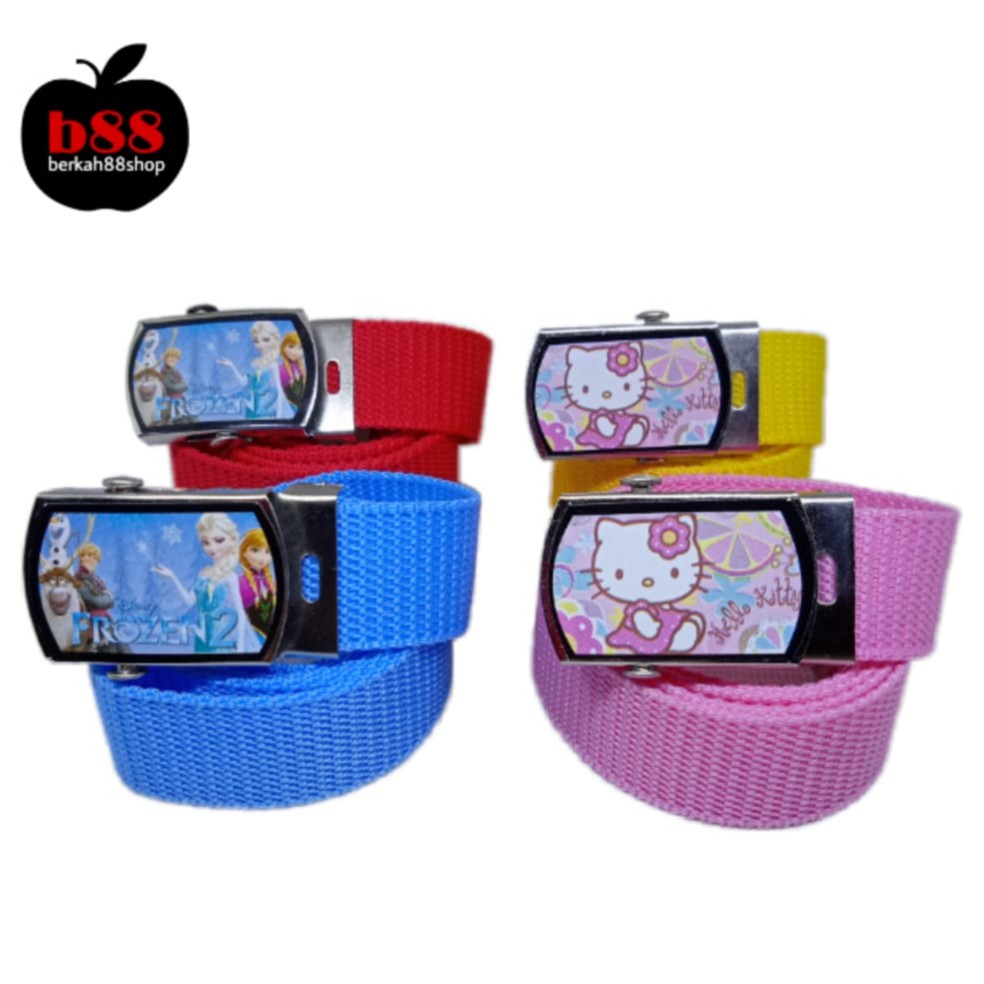 Frozen / Hello Kitty Cartoon Character Girl's Belt | Shopee Philippines