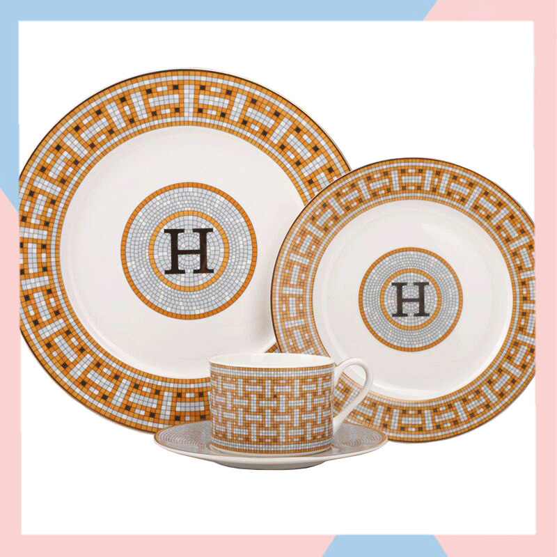 COD Bone China Plate Coffee Cup Set Tea Cup Afternoon Tea | Shopee ...